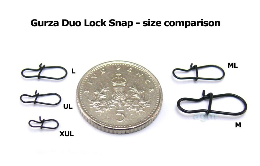 Gurza Duo Lock Snap Size UL 10pcs